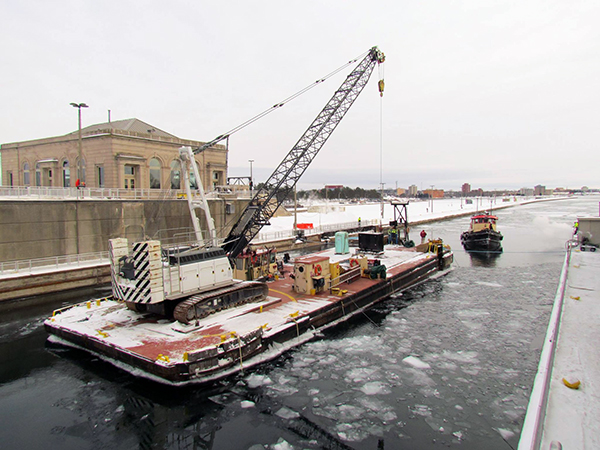 Behind the Scenes Look at Soo Locks Winter Maintenance - Sault Ste ...